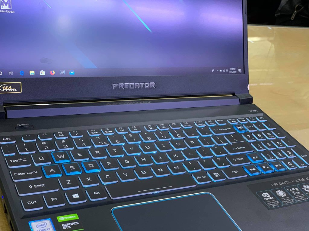 Acer Predator Helios 300 Core i7-9750H/ 16GB/ 256GB/ GTX 1660Ti/ 15.6 ...