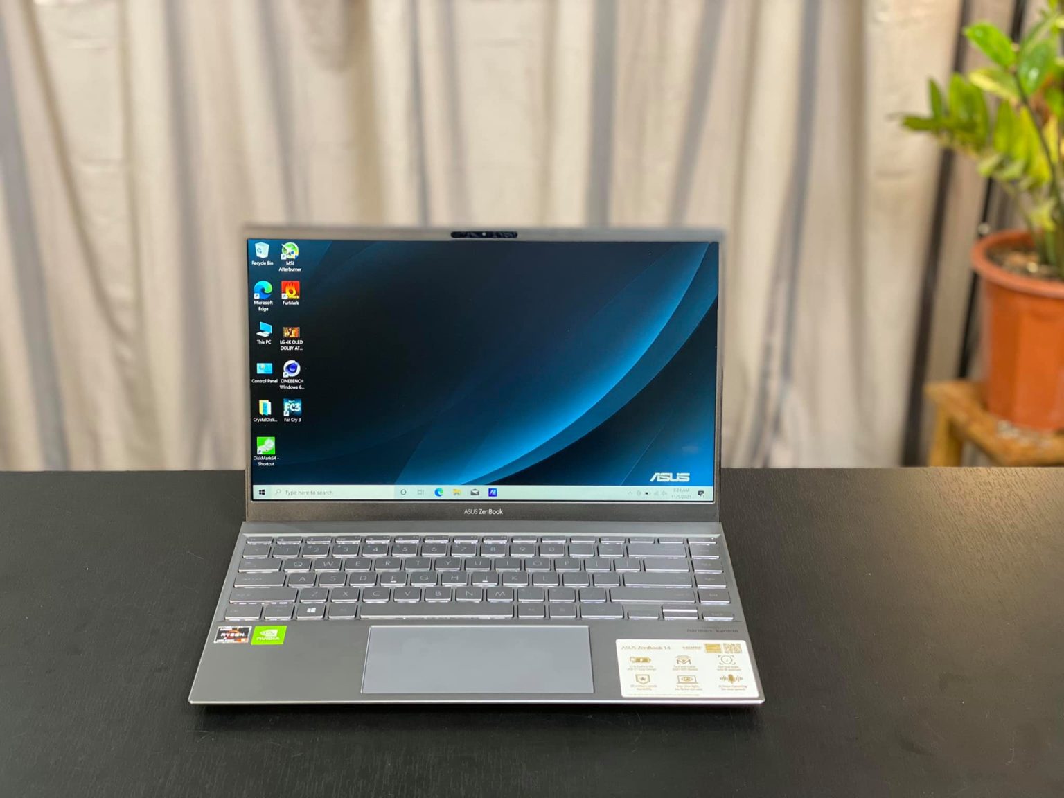 Laptop Asus Zenbook Q408UG /R5 5500U /8GB /256GB /14.0″ FHD IPS – Shop ...