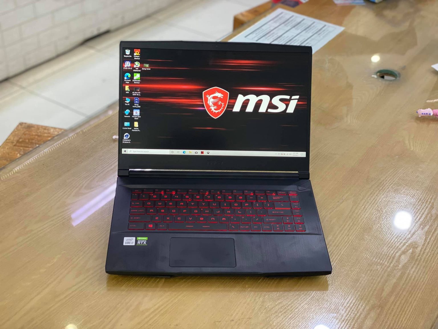 LAPTOP MSI GF65 THIN 10UE 228VN /i7-10750H/ 16Gb/ 512GB/ RTX 3060 6GB ...