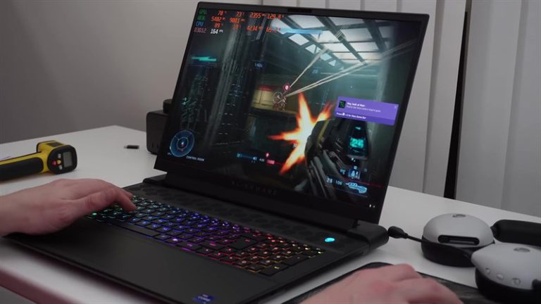 Dell Alienware M18 R1 Ryzen 9-7845HX /RAM 32GB /SSD 1TB /RTX 4070 8GB ...